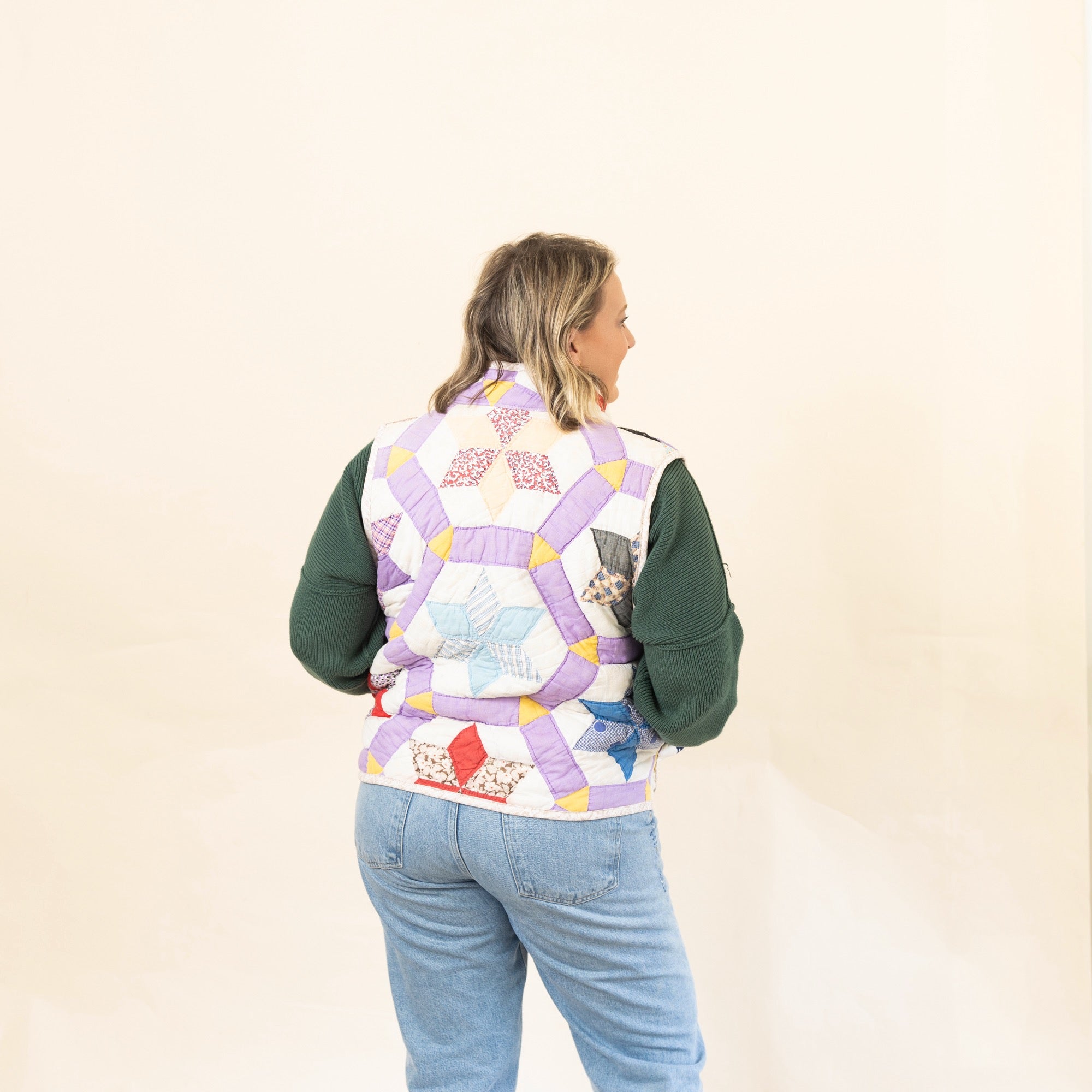 Heirloom Quilted Vest w/ Snaps MADE TO ORDER – Project Free 2 Fly